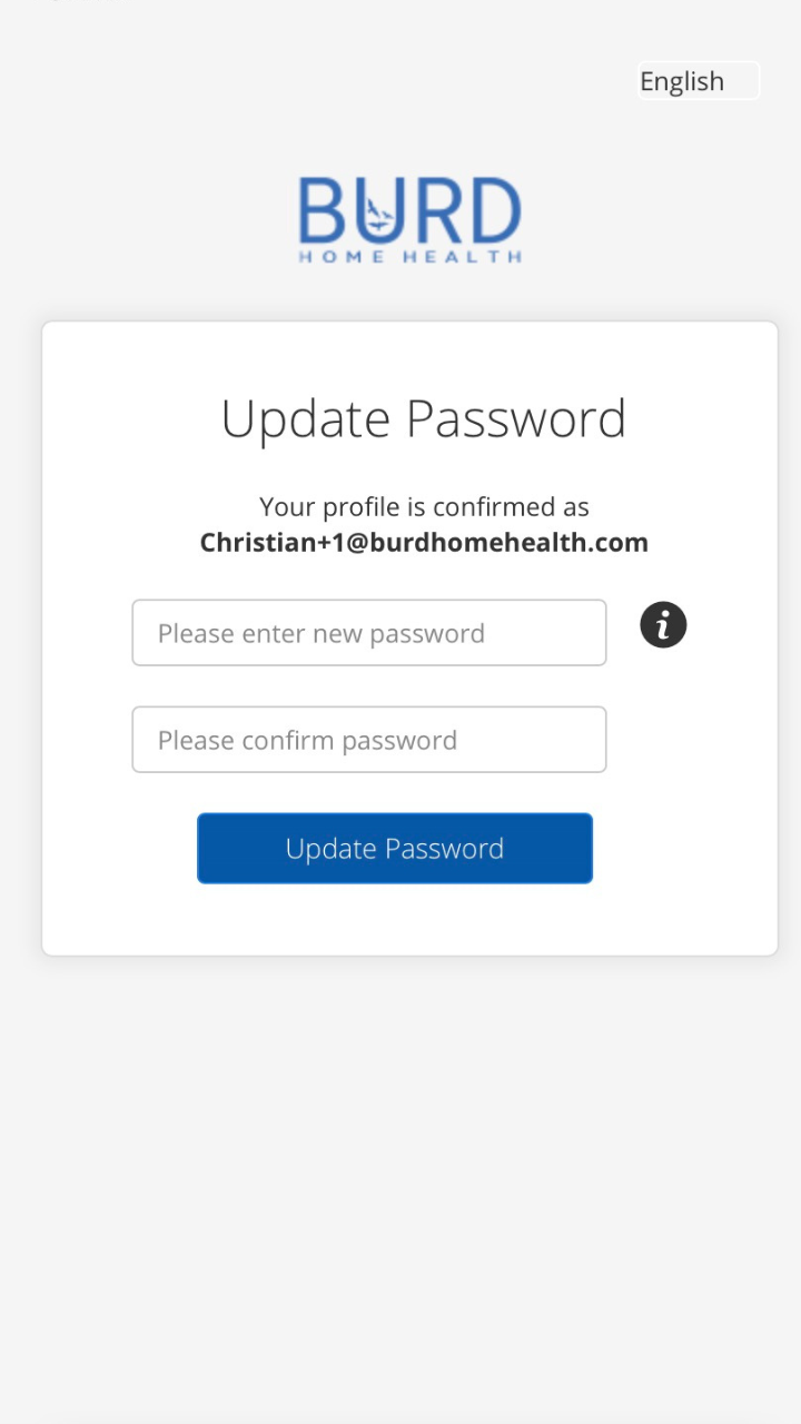 Activate DCI account and Verify Mobile Number